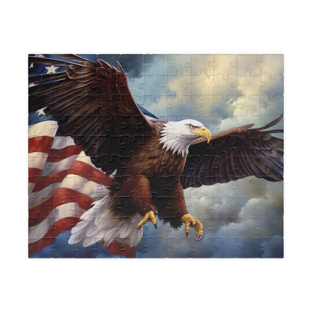 The Magnificent American Bald Eagle Puzzle - 1014 Pieces – Paint With ...