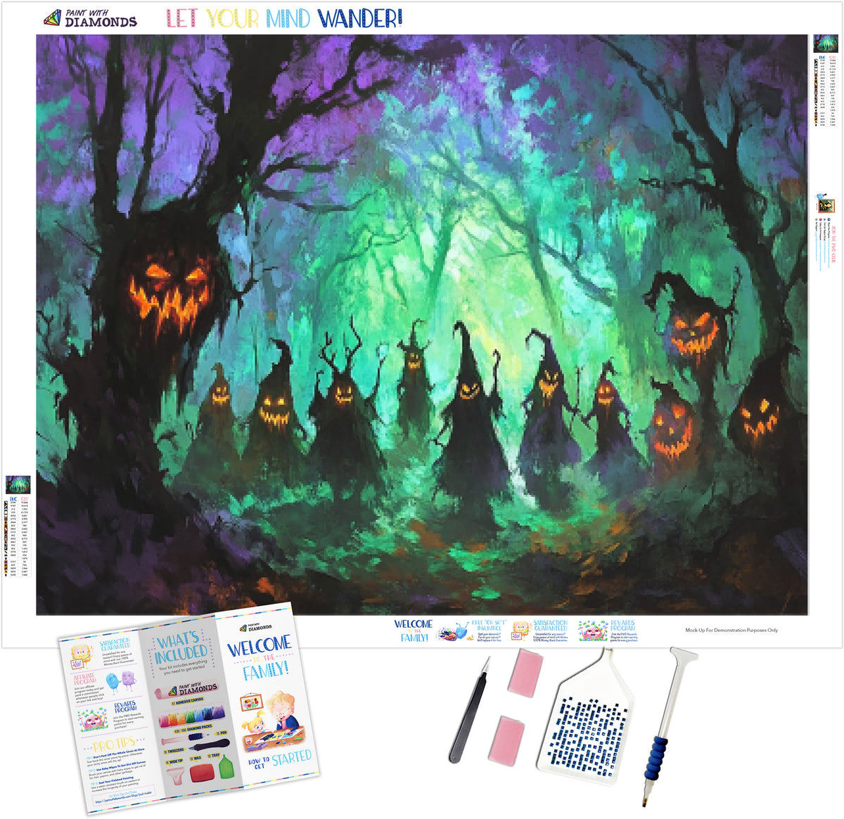 Bewitched Forest of the Forgotten Official Diamond Painting Kit | – Paint With Diamonds