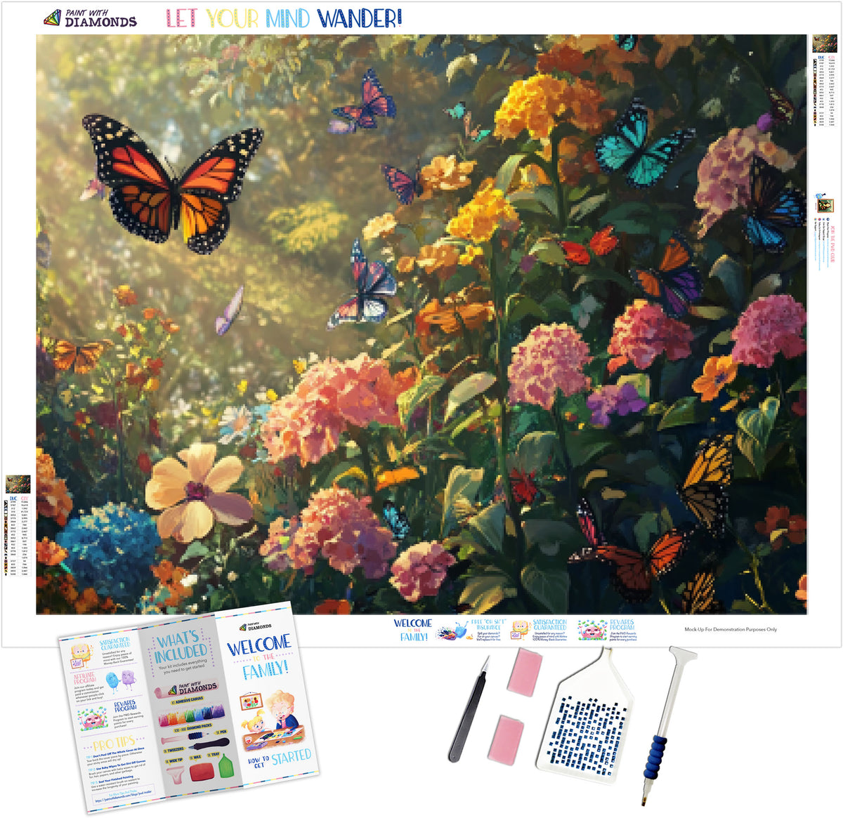 Butterfly Visions – Paint With Diamonds