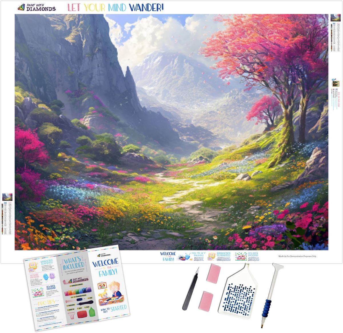 Fragrant Labyrinth Official Diamond Painting Kit | Diamond Art | Paint – Paint With Diamonds