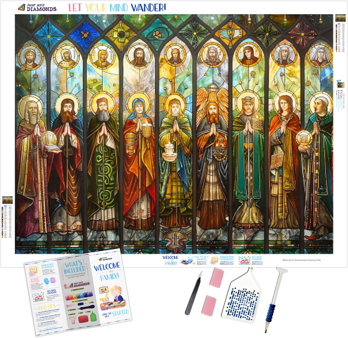 Saints of Virtue – Paint With Diamonds