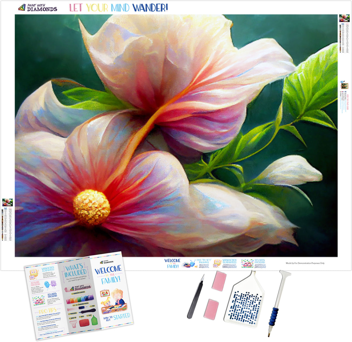 Impossible Flower Official Diamond Painting Kit | Diamond Art | Paint With Diamonds®