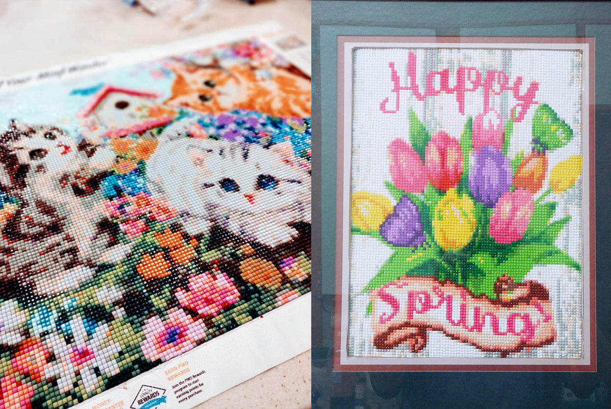 A Spring Poem Told Through Diamond Paintings – Paint With Diamonds