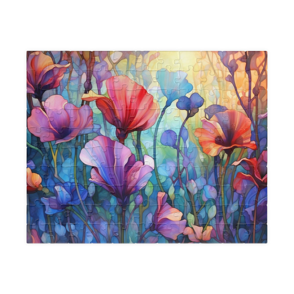 Floral Dreamscape Puzzle - 1014 Pieces – Paint With Diamonds