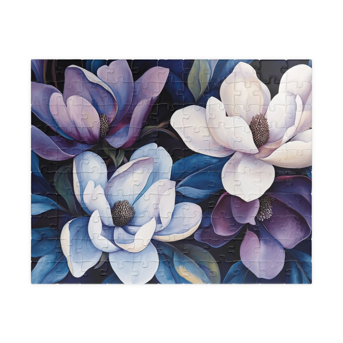 Moonlit Magnolias Puzzle - 1014 Pieces – Paint With Diamonds