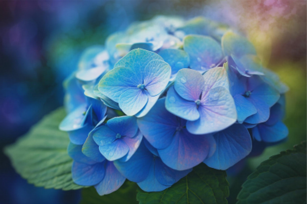 Blue Hydrangea Official Diamond Painting Kit | Diamond Art | Paint With Diamonds®