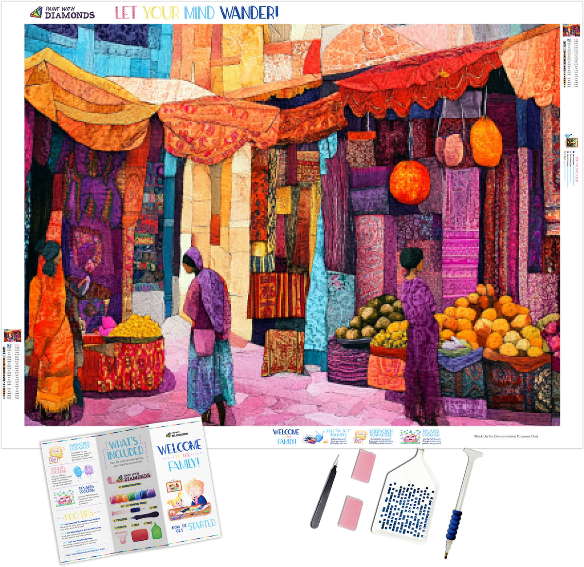 Bohemian Bazaar – Paint With Diamonds