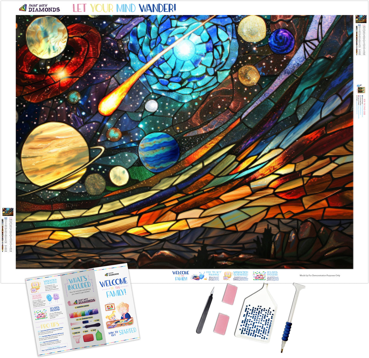 Celestial Dance Official Diamond Painting Kit | Diamond Art | Paint ...