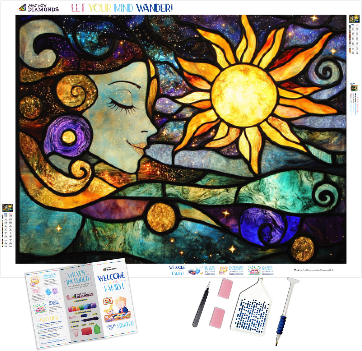 Celestial Harmony Official Diamond Painting Kit | Diamond Art | Paint ...