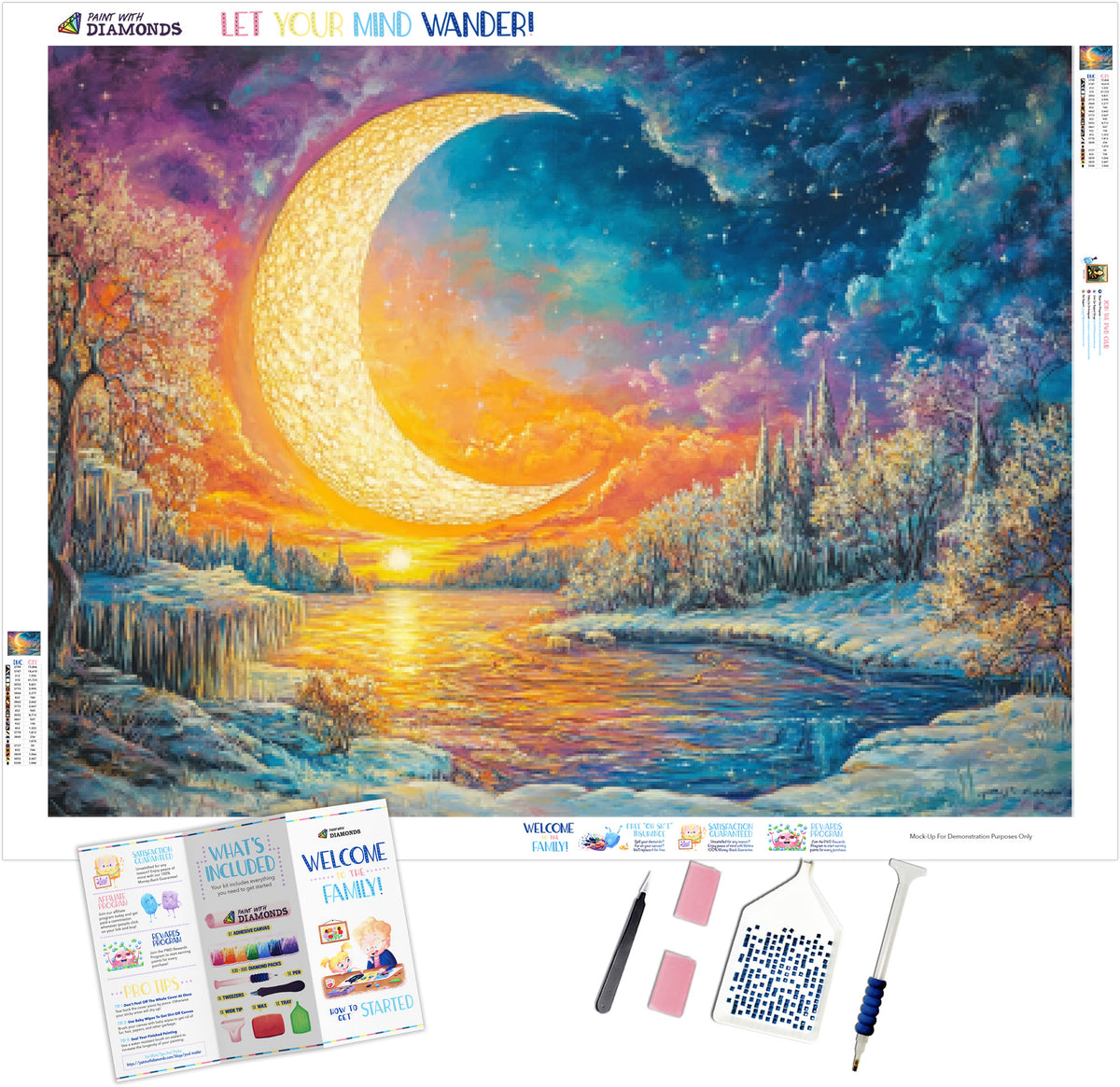 Celestial Renewal Official Diamond Painting Kit | Diamond Art | Paint ...