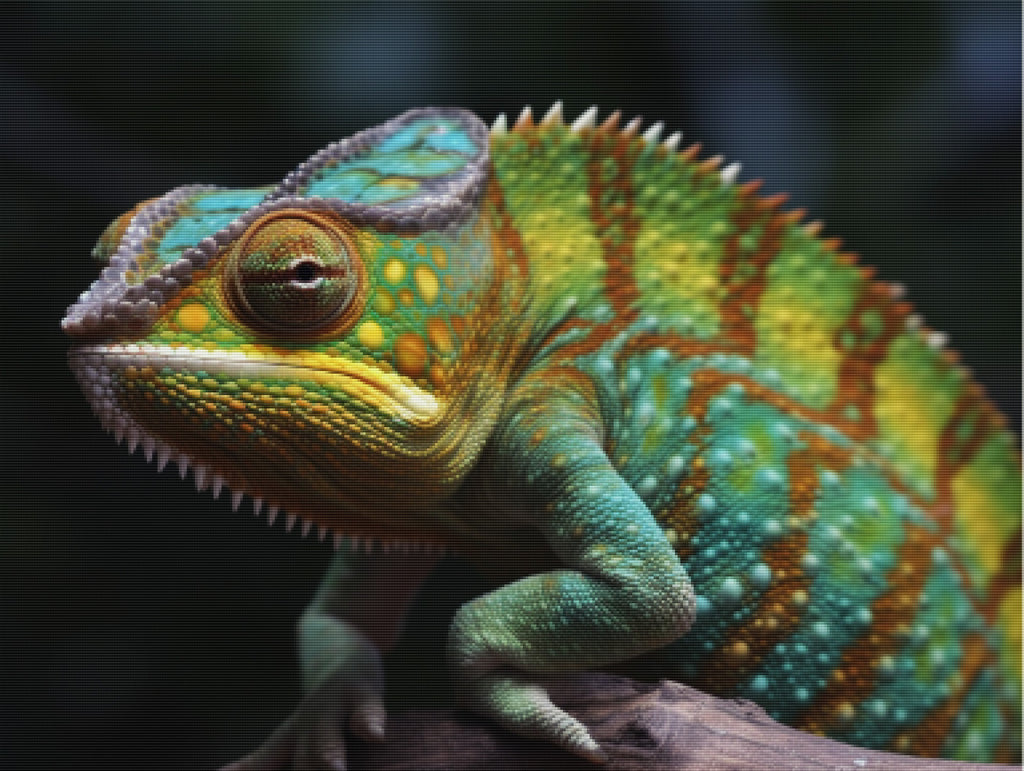 Chameleon Changing Colors Official Diamond Painting Kit | Diamond Art ...