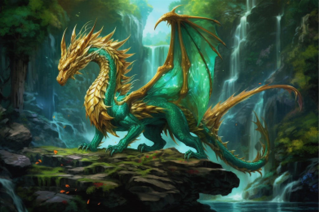 Emerald Monarch Diamond Painting Kit Paint With Diamonds Official