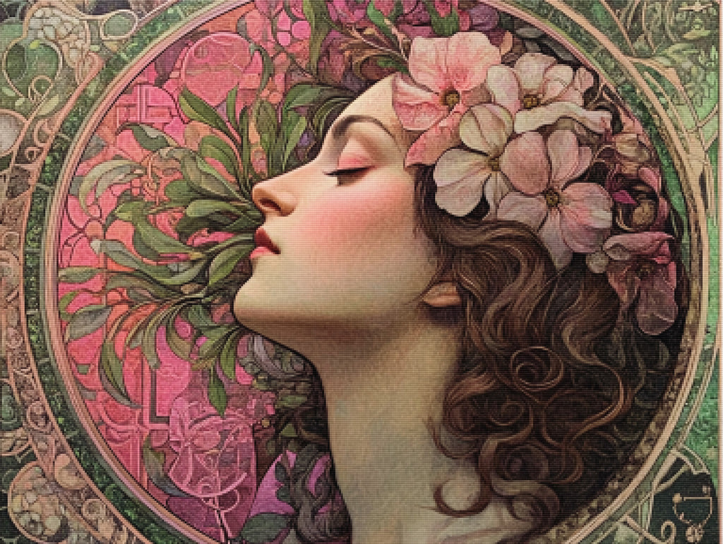 Eternal Beauty Timeless Portrait – Paint With Diamonds