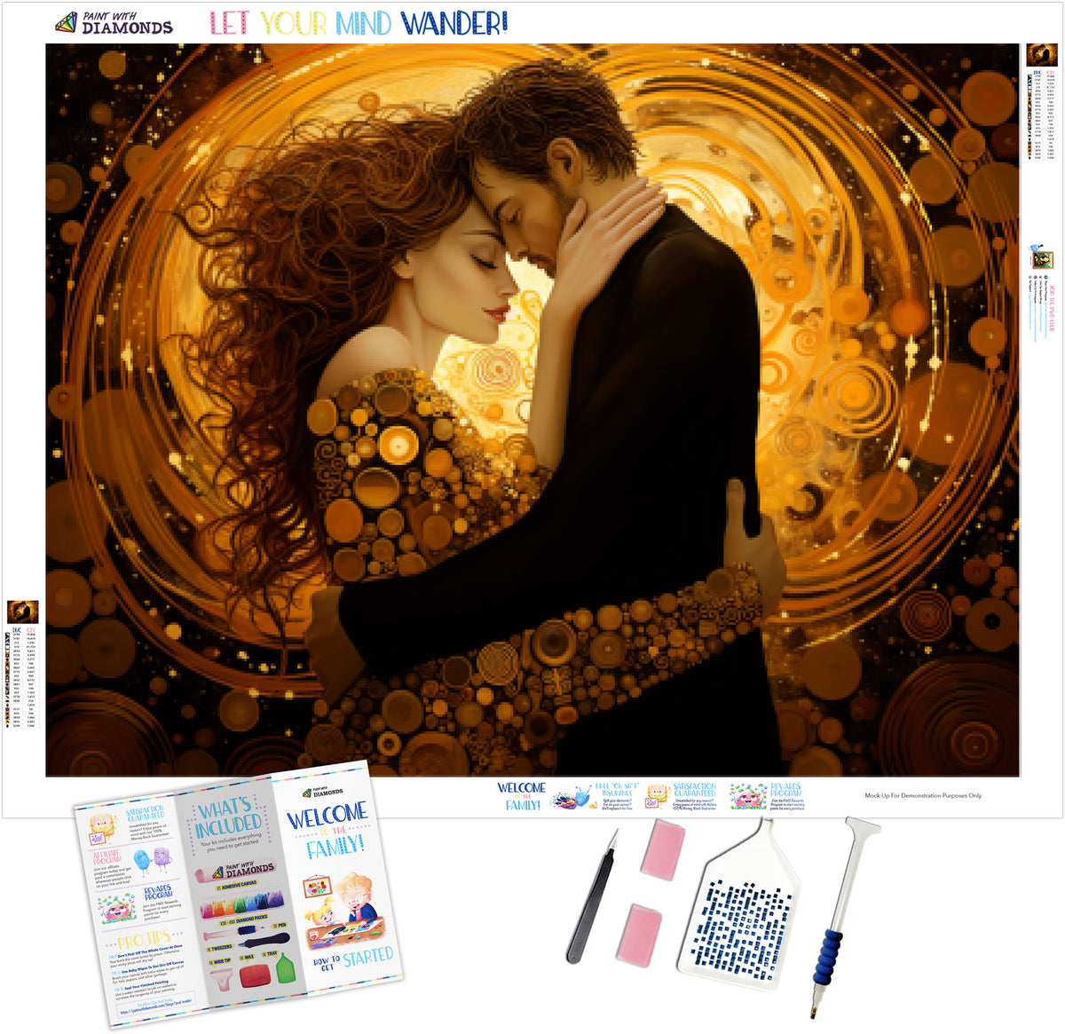 Eternal Embrace Official Diamond Painting Kit | Diamond Art | Paint ...