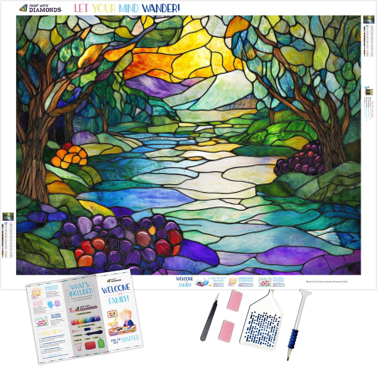 Eternal Life And Divine Nourishment Official Diamond Painting Kit ...