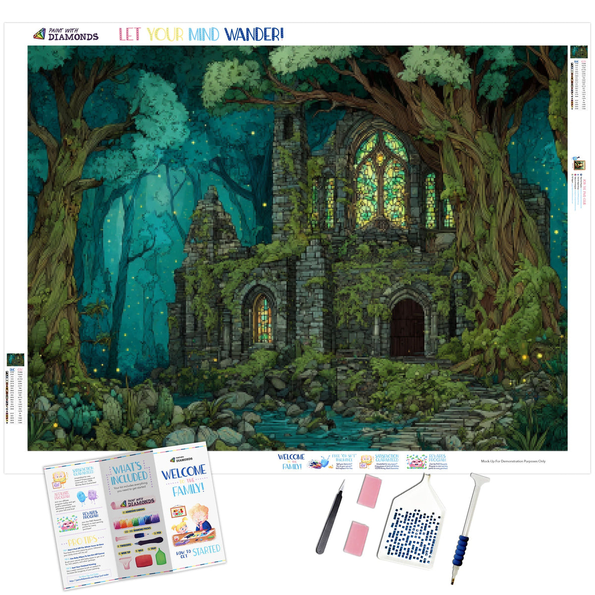Forest Guardian Keep Diamond Painting - Full Drill Kit | Paint With ...