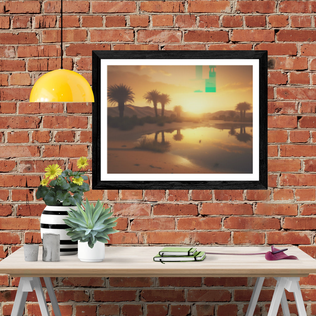 Golden Sahara Mirage Official Diamond Painting Kit | Diamond Art ...