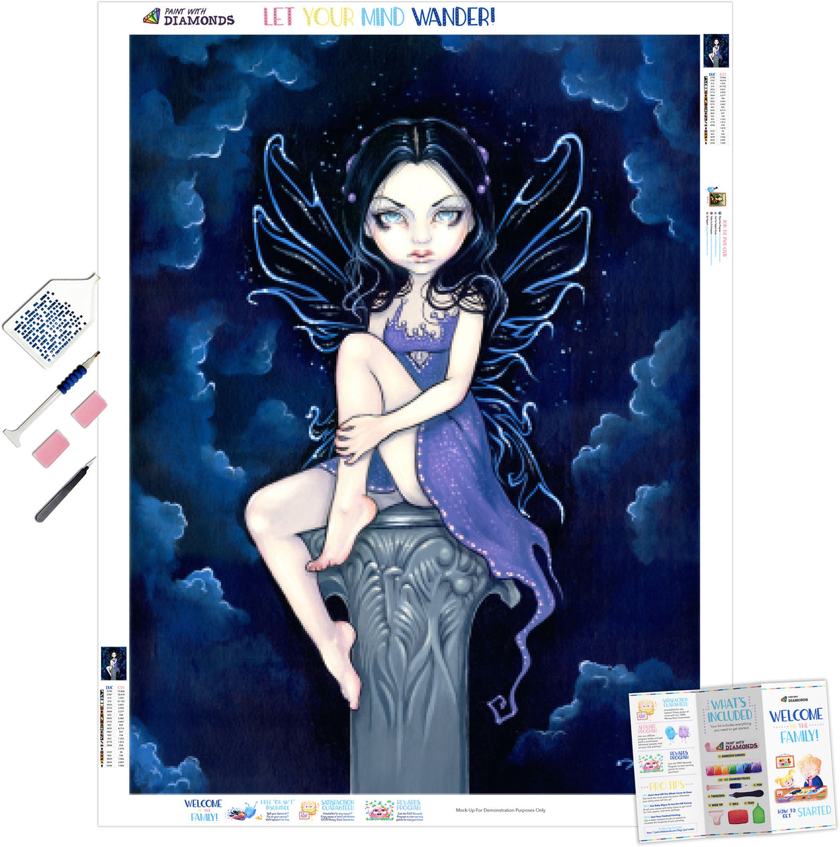 Heavenly Nightshade – Paint With Diamonds