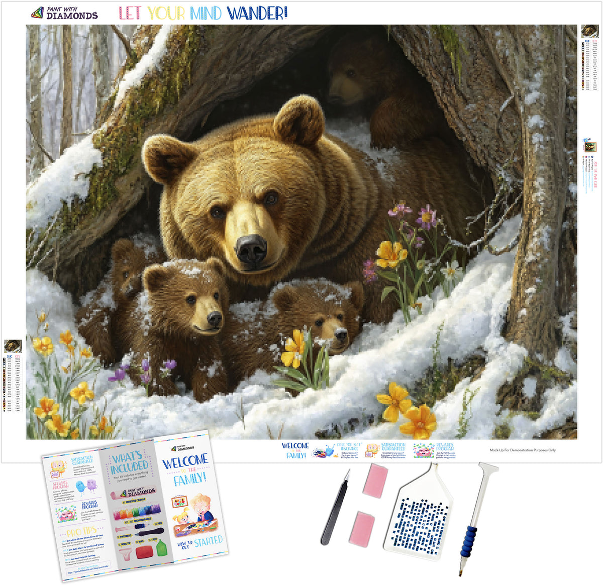 Hibernation’s End Official Diamond Painting Kit | Diamond Art | Paint ...
