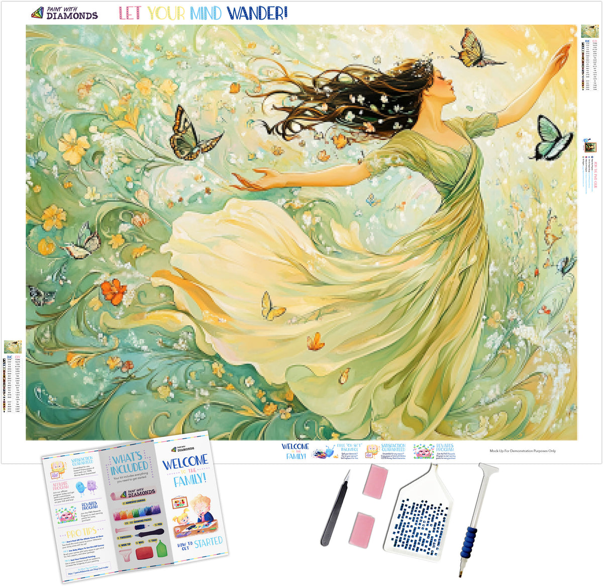 Lively Spring Symphony Official Diamond Painting Kit | Diamond Art ...