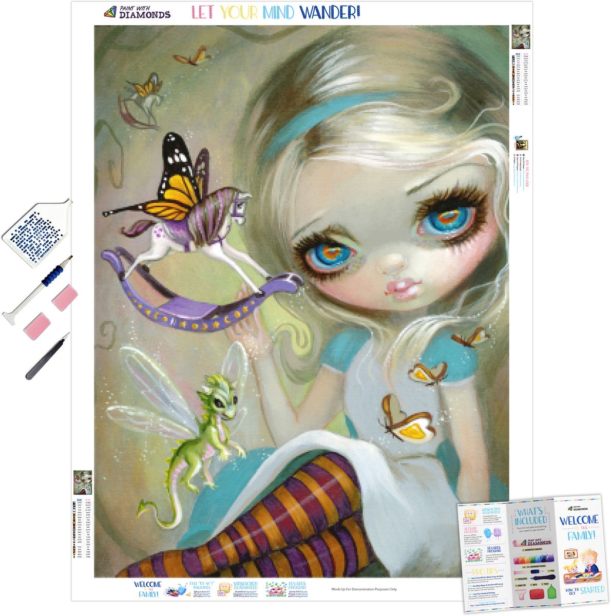 Looking Glass Insects – Paint With Diamonds