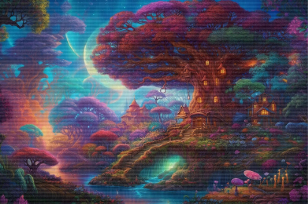 Magical Forest With Fairies Official Diamond Painting Kit | Diamond Art ...