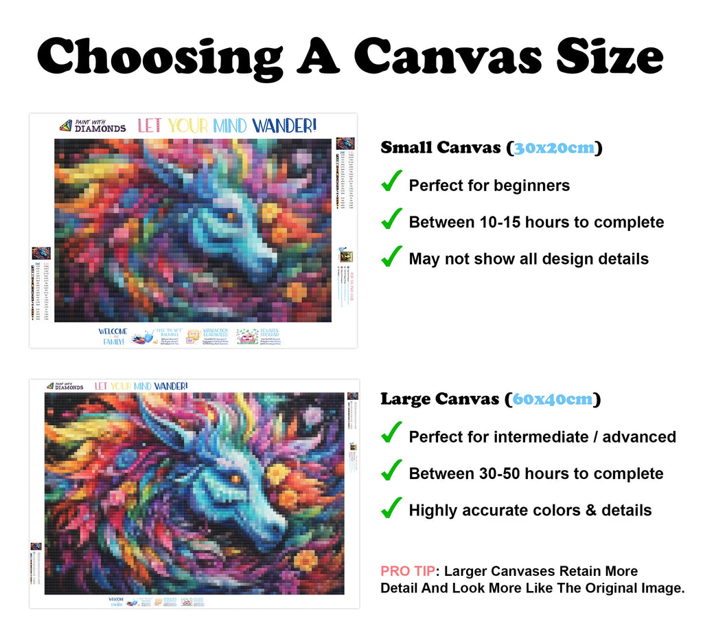 Mythical Dragon Creature Diamond Painting Kit Paint With Diamonds