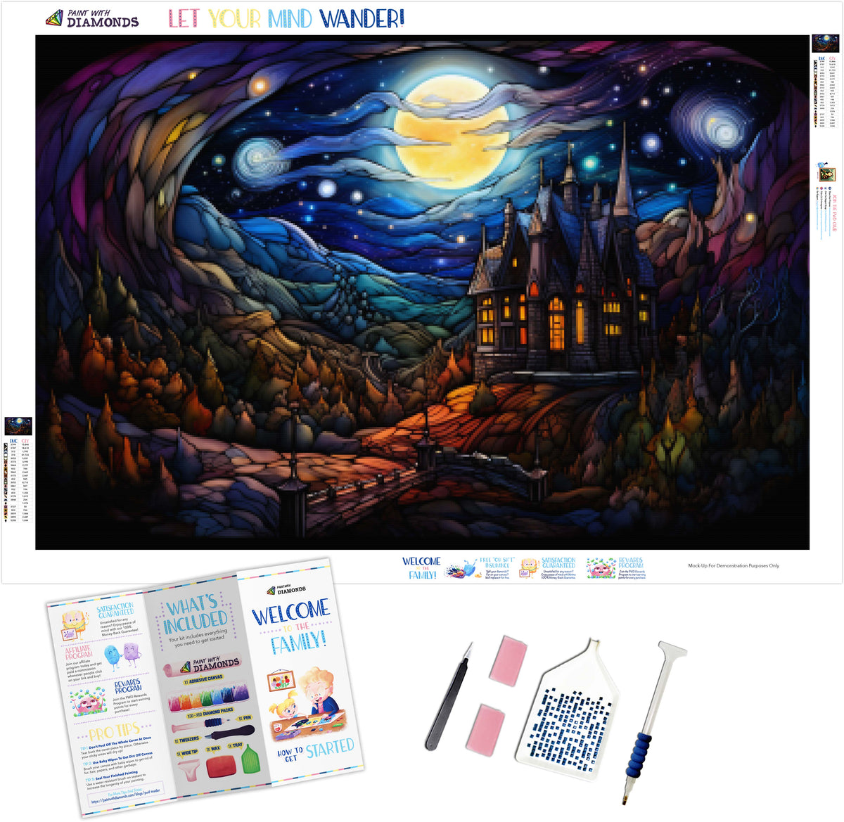 Nightmare Window Diamond Painting Kit Paint With Diamonds Official