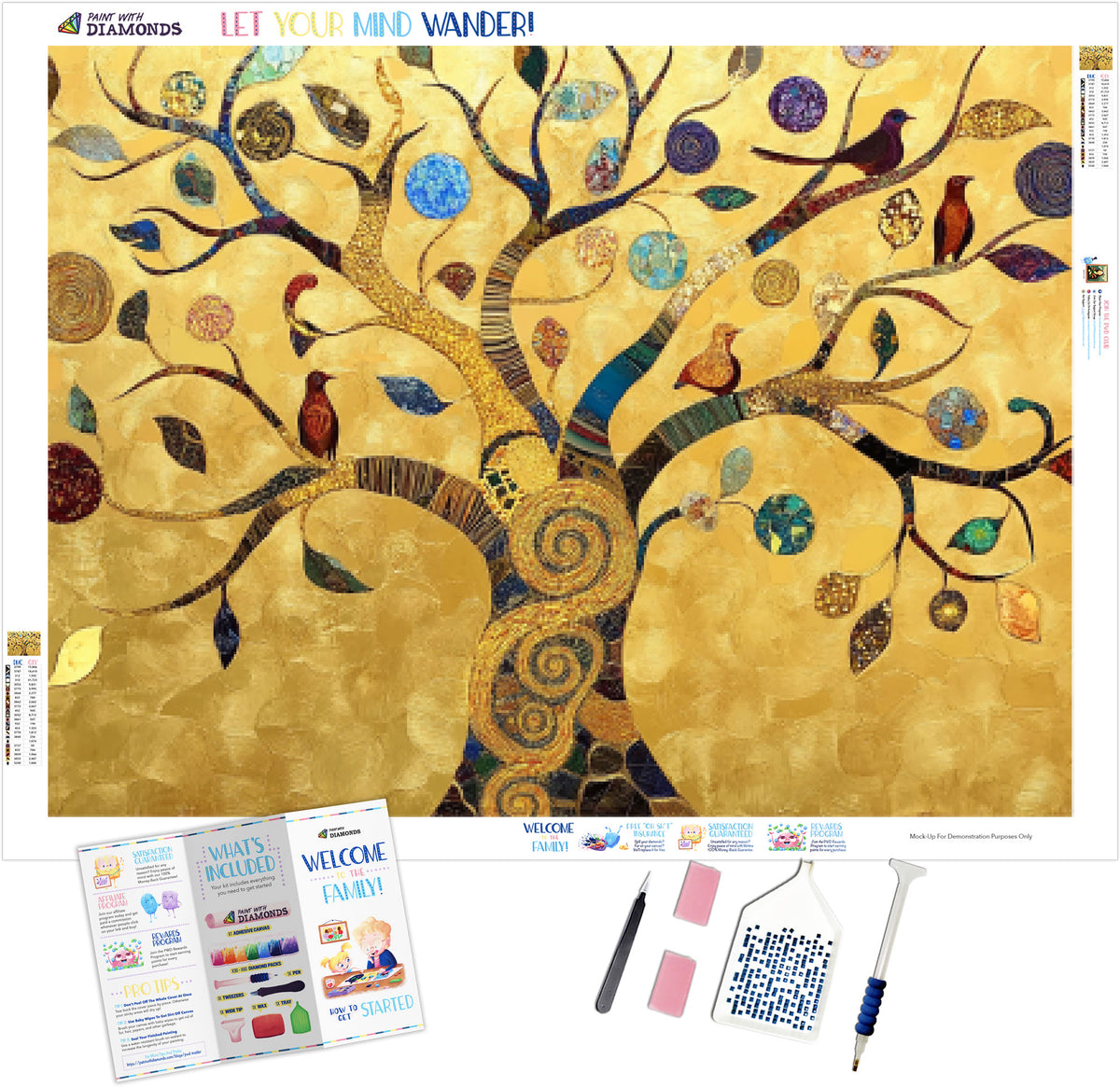 Ornate Tree of Life – Paint With Diamonds
