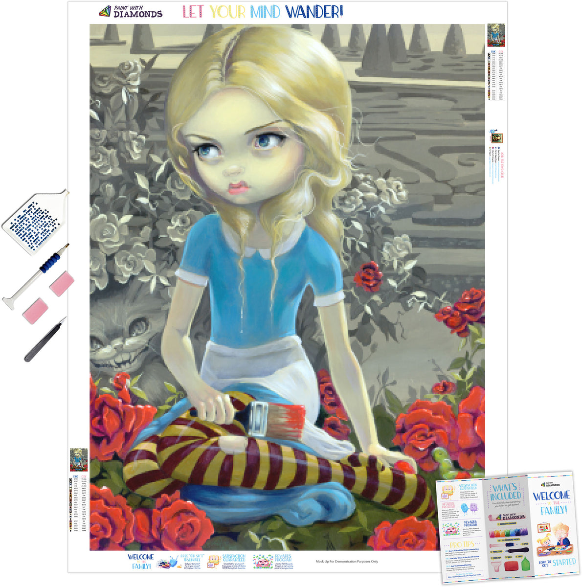 Painting The Roses Red – Paint With Diamonds