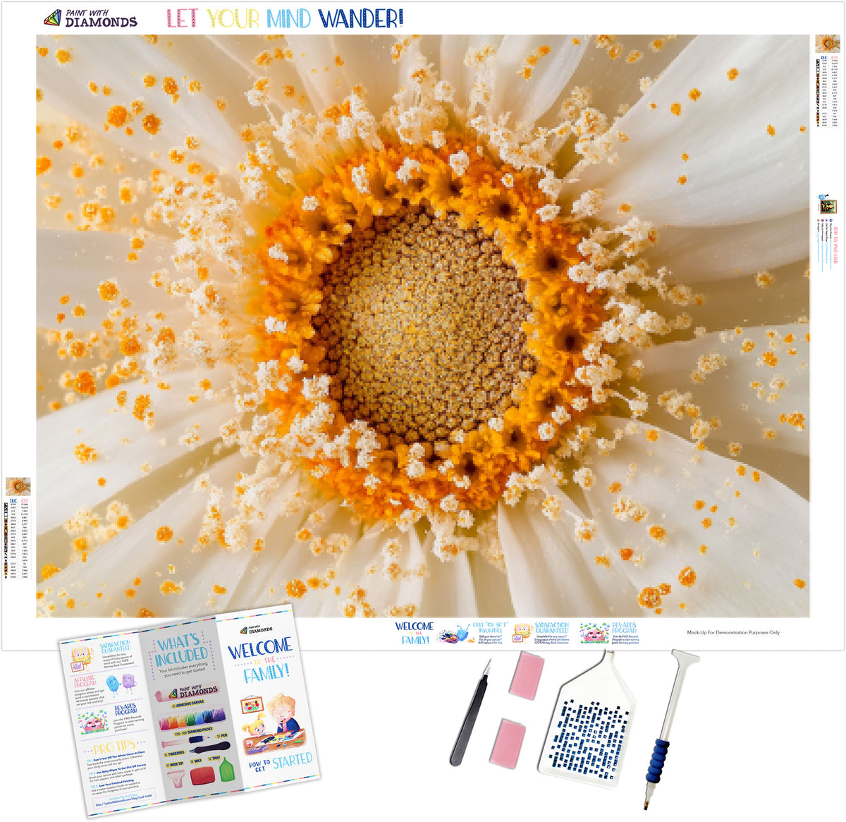 Pollen Dusted Beauty Official Diamond Painting Kit | Diamond Art ...