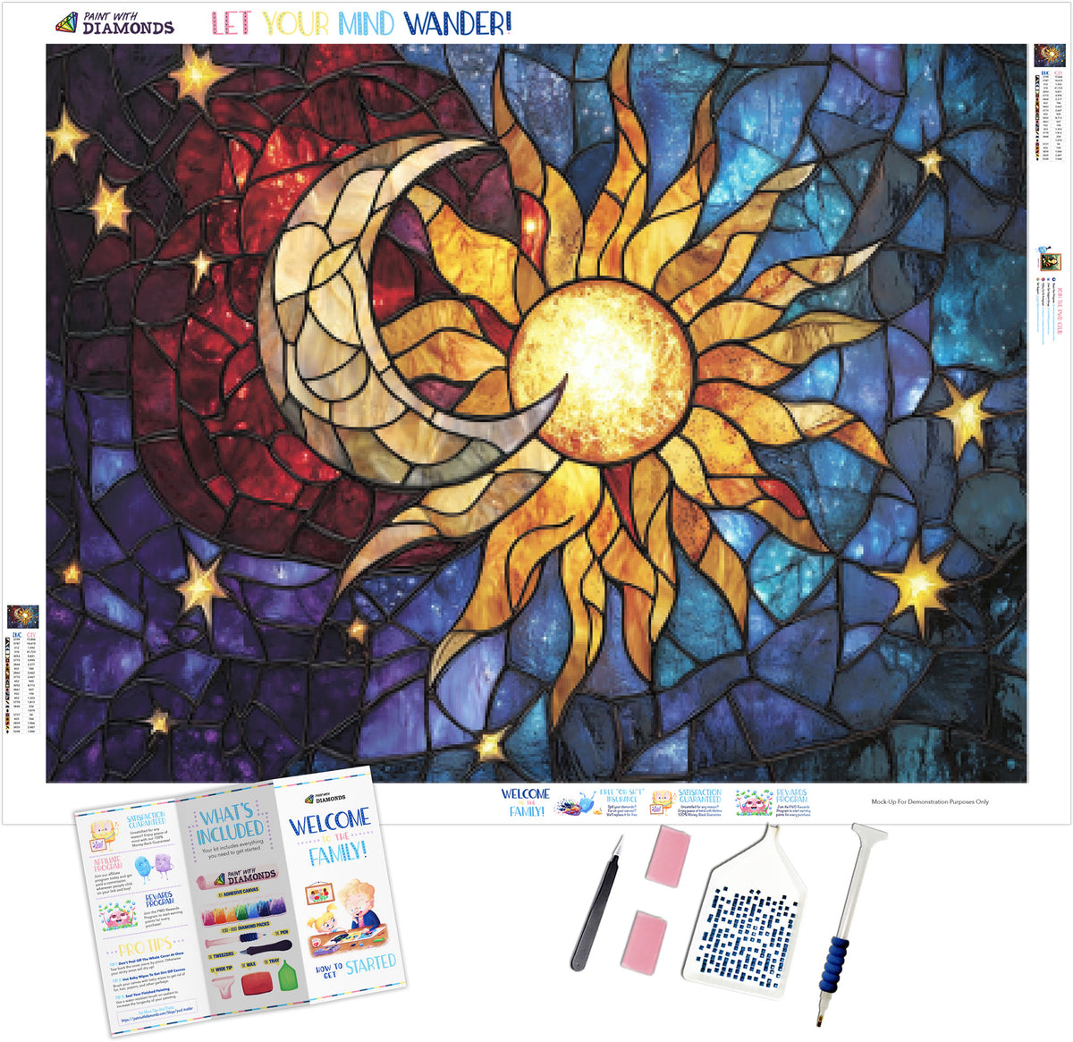 Radiant Celestial Harmony – Paint With Diamonds