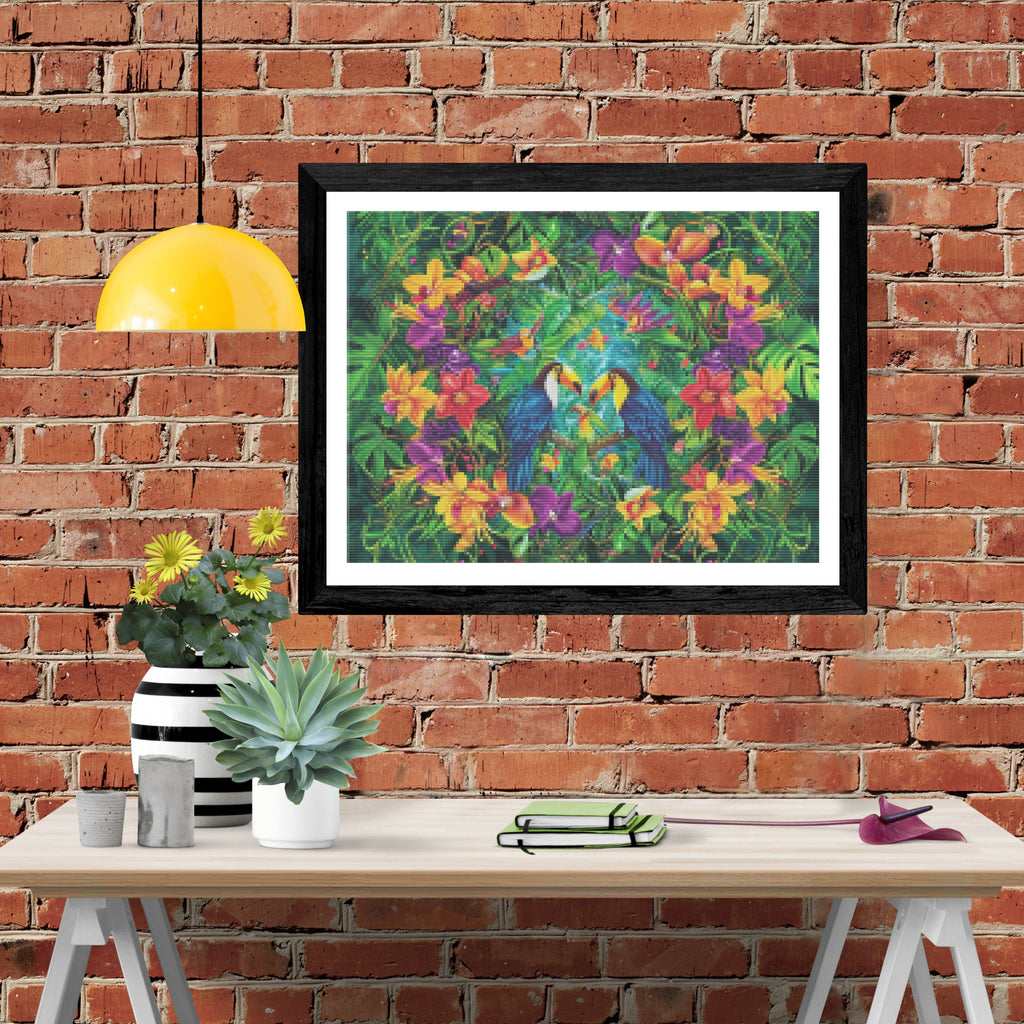 Rainforest Rhapsody Official Diamond Painting Kit | Diamond Art ...