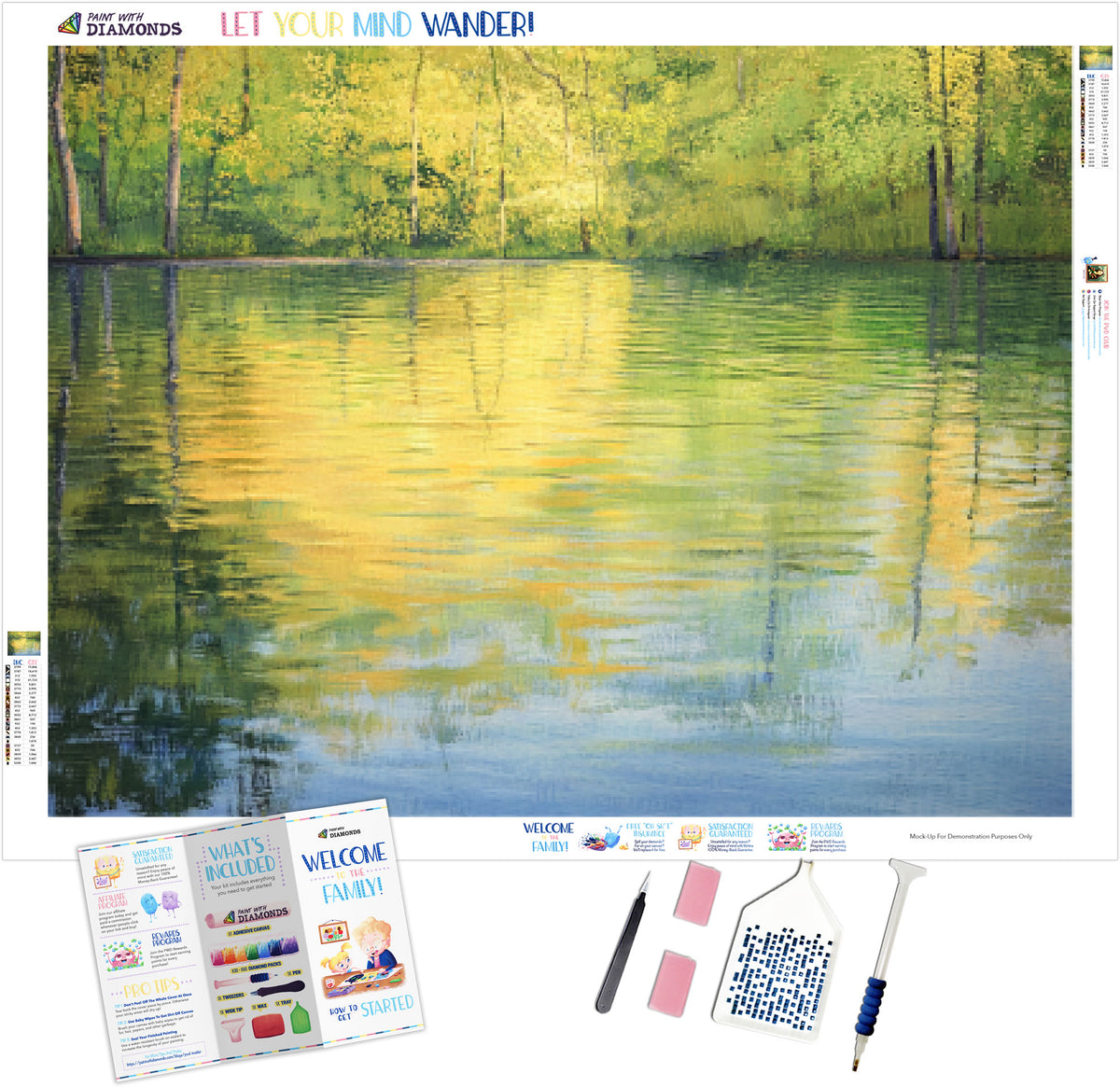 Ripples of Spring and Summer Official Diamond Painting Kit | Diamond ...