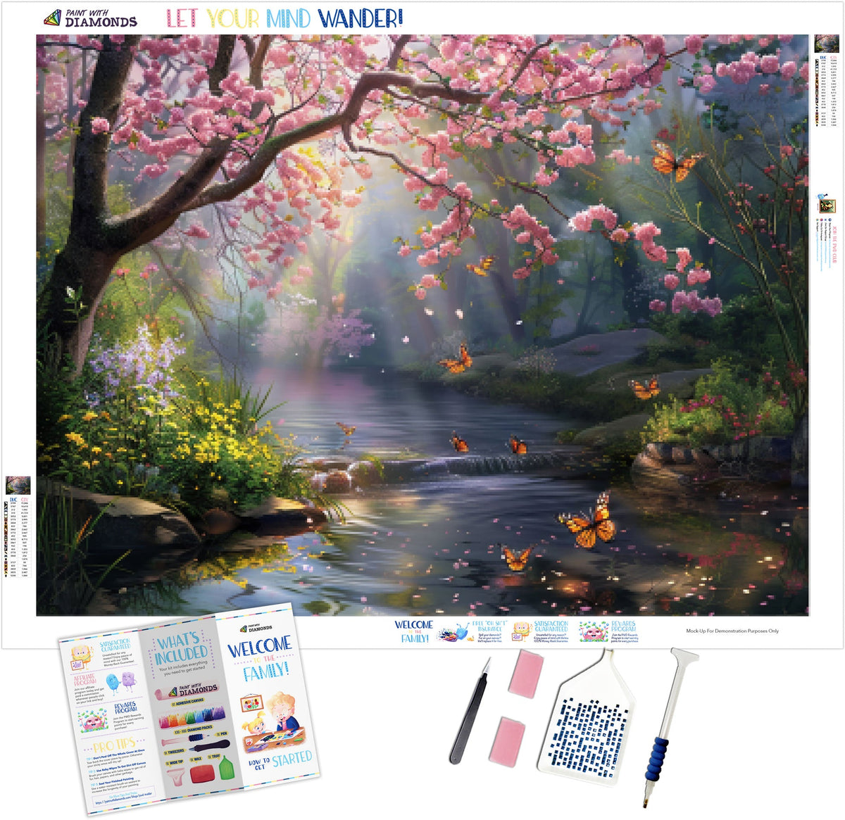 Serene Spring Awakening Official Diamond Painting Kit | Diamond Art ...