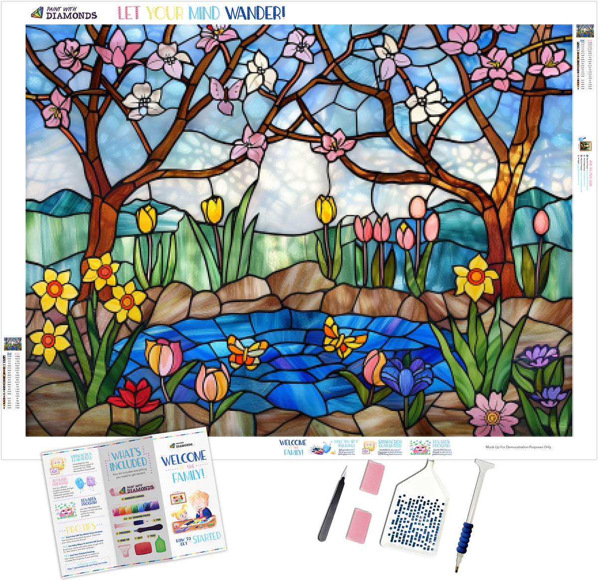 Spring Awakening Official Diamond Painting Kit | Diamond Art | Paint ...