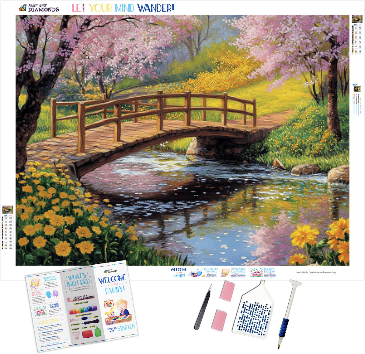 Spring’s Farewell Official Diamond Painting Kit | Diamond Art | Paint ...