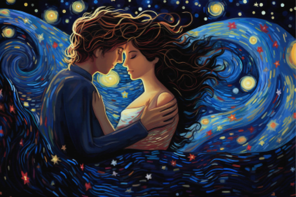 Star-Crossed Passionate Lovers Diamond Painting Kit Paint With – Paint ...