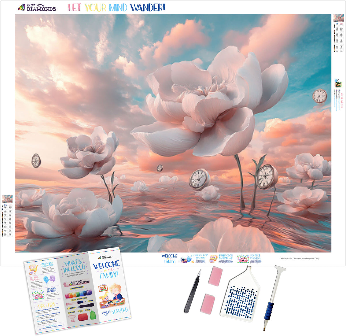 Surreal Spring Wonderland Official Diamond Painting Kit | Diamond Art ...