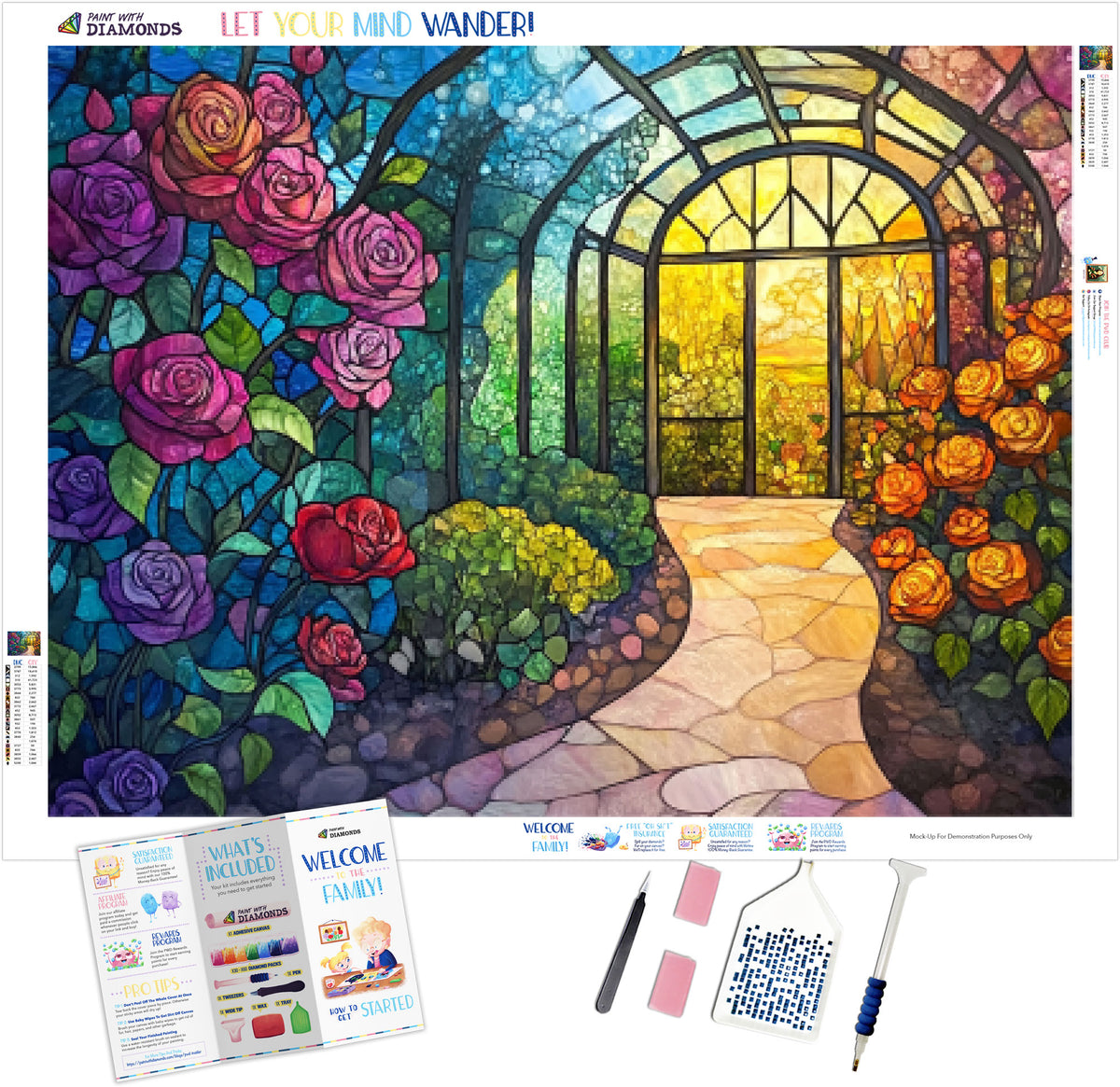 The Awakening Garden Official Diamond Painting Kit | Diamond Art ...