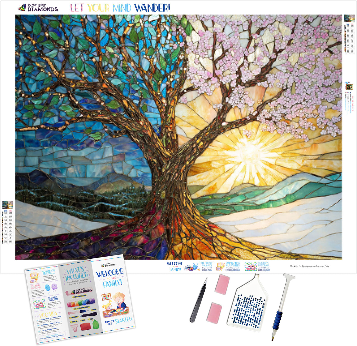 The Awakening Tree Official Diamond Painting Kit | Diamond Art | Paint ...