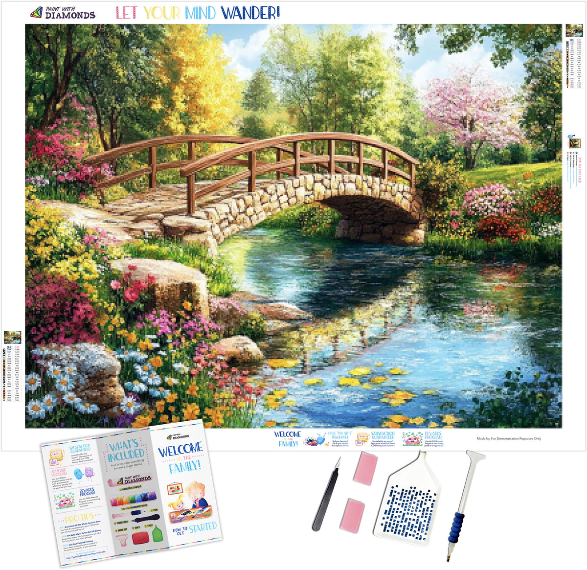 The Bridge Between Seasons Official Diamond Painting Kit | Diamond Art ...