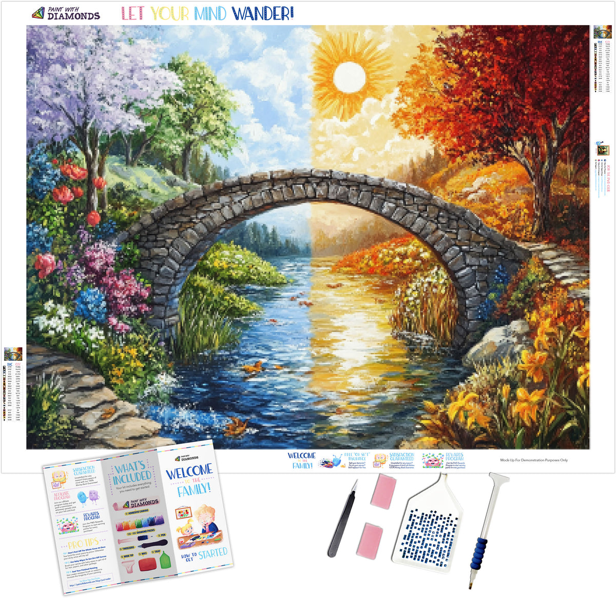 The Four Season Bridge – Paint With Diamonds