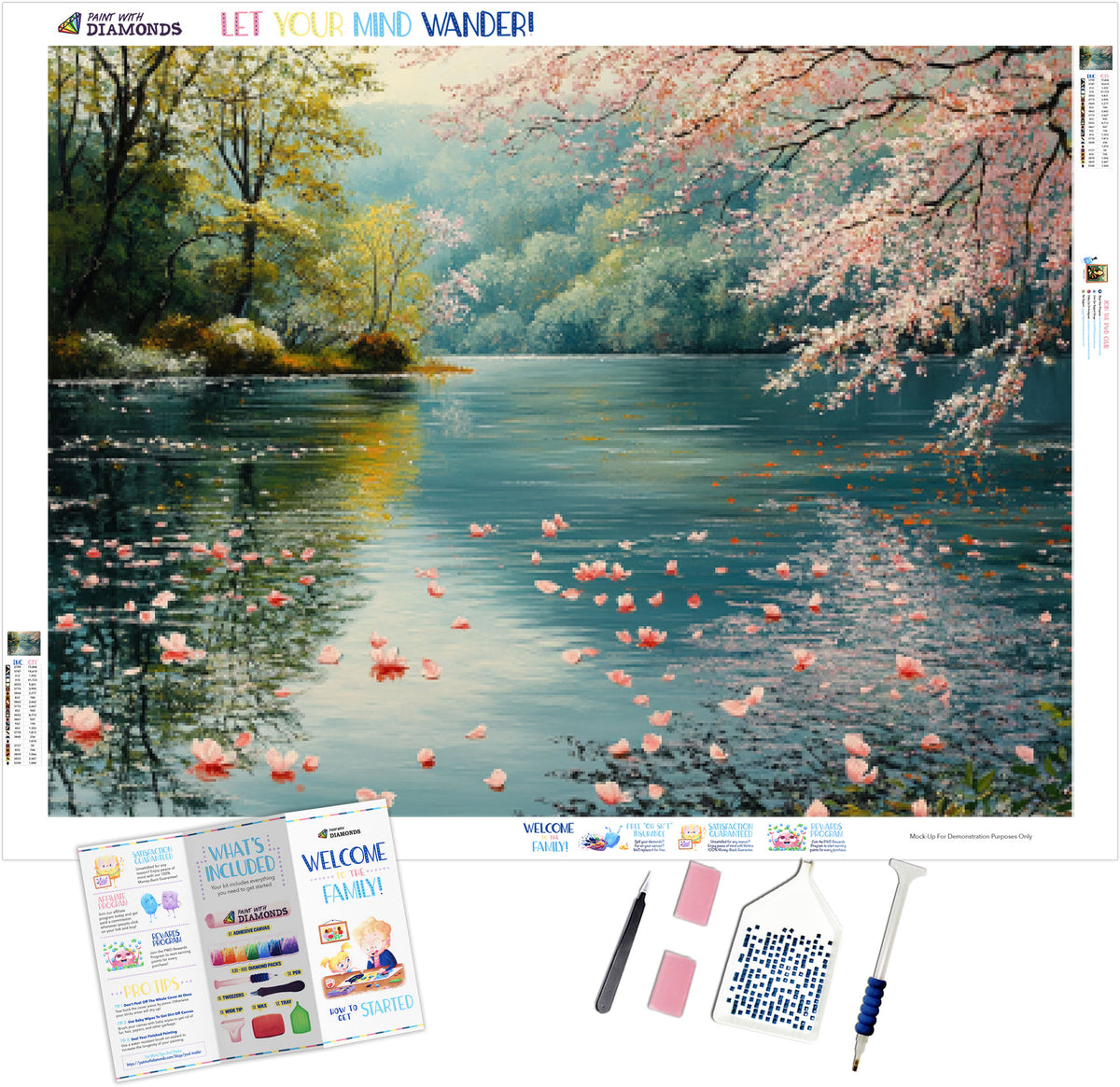 The Last Spring Breeze Official Diamond Painting Kit | Diamond Art ...