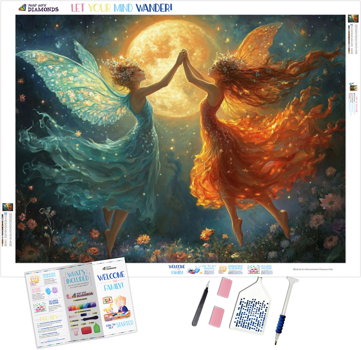 The Solstice Waltz Official Diamond Painting Kit | Diamond Art | Paint ...