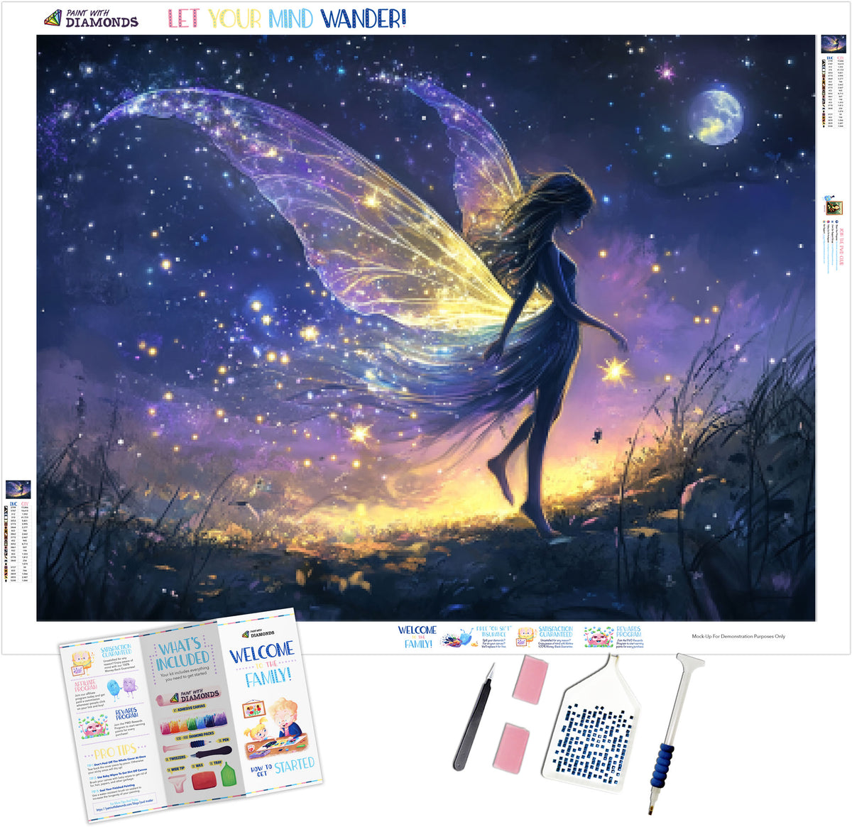 The Stardust Fairy – Paint With Diamonds