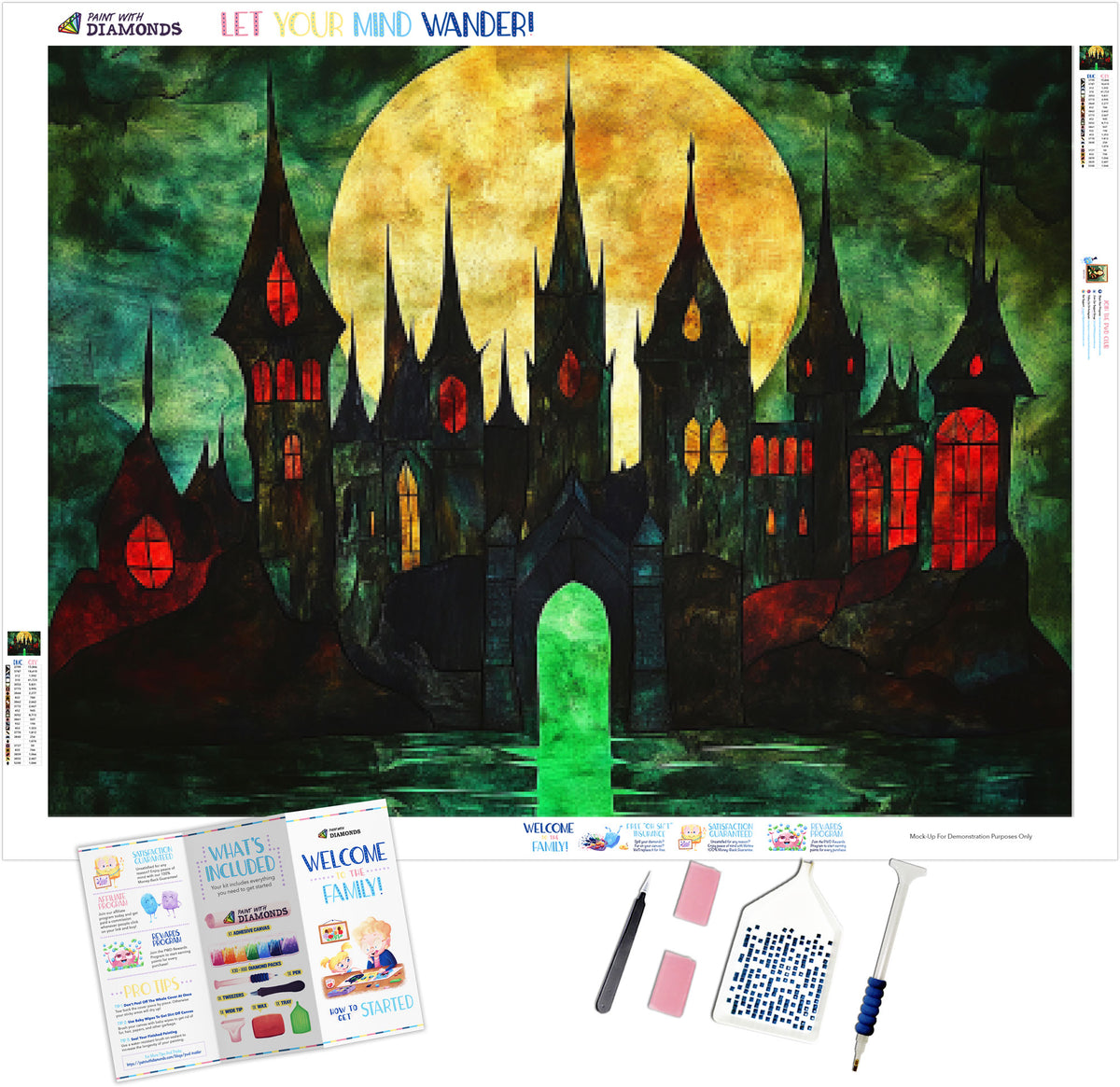 The Wicked Witch’s Lair Official Diamond Painting Kit | Diamond Art ...