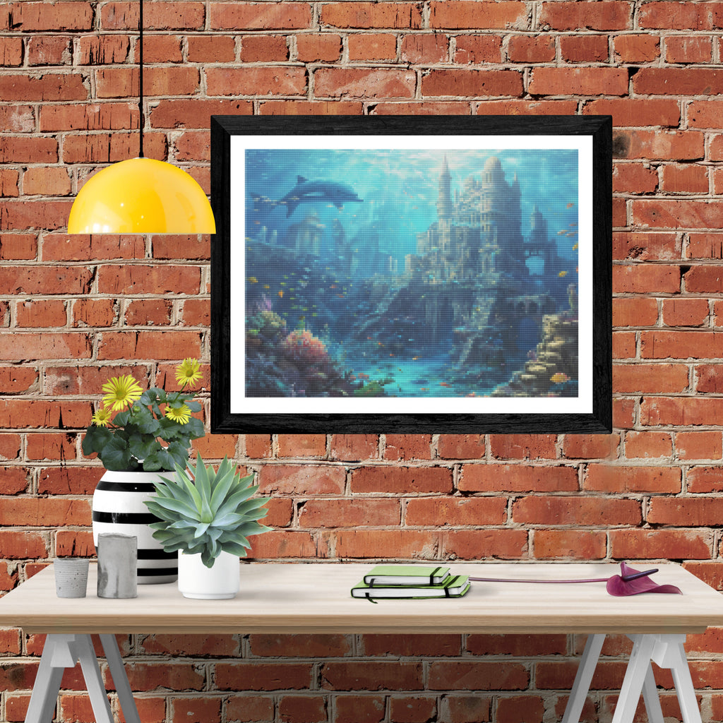 Undersea Atlantis Adventure Official Diamond Painting Kit | Diamond ...