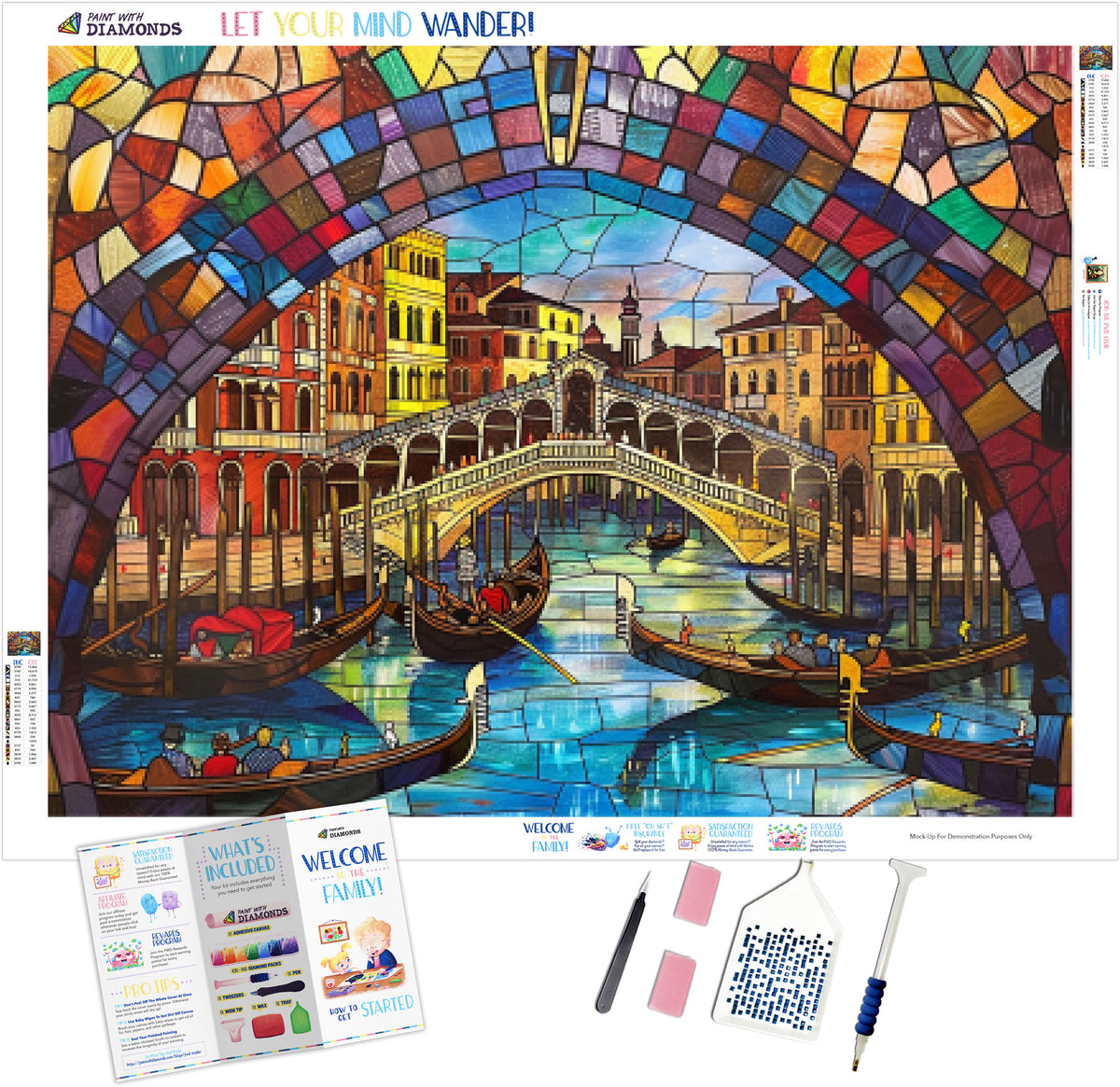 Venice Cityscape Official Diamond Painting Kit | Diamond Art | Paint ...