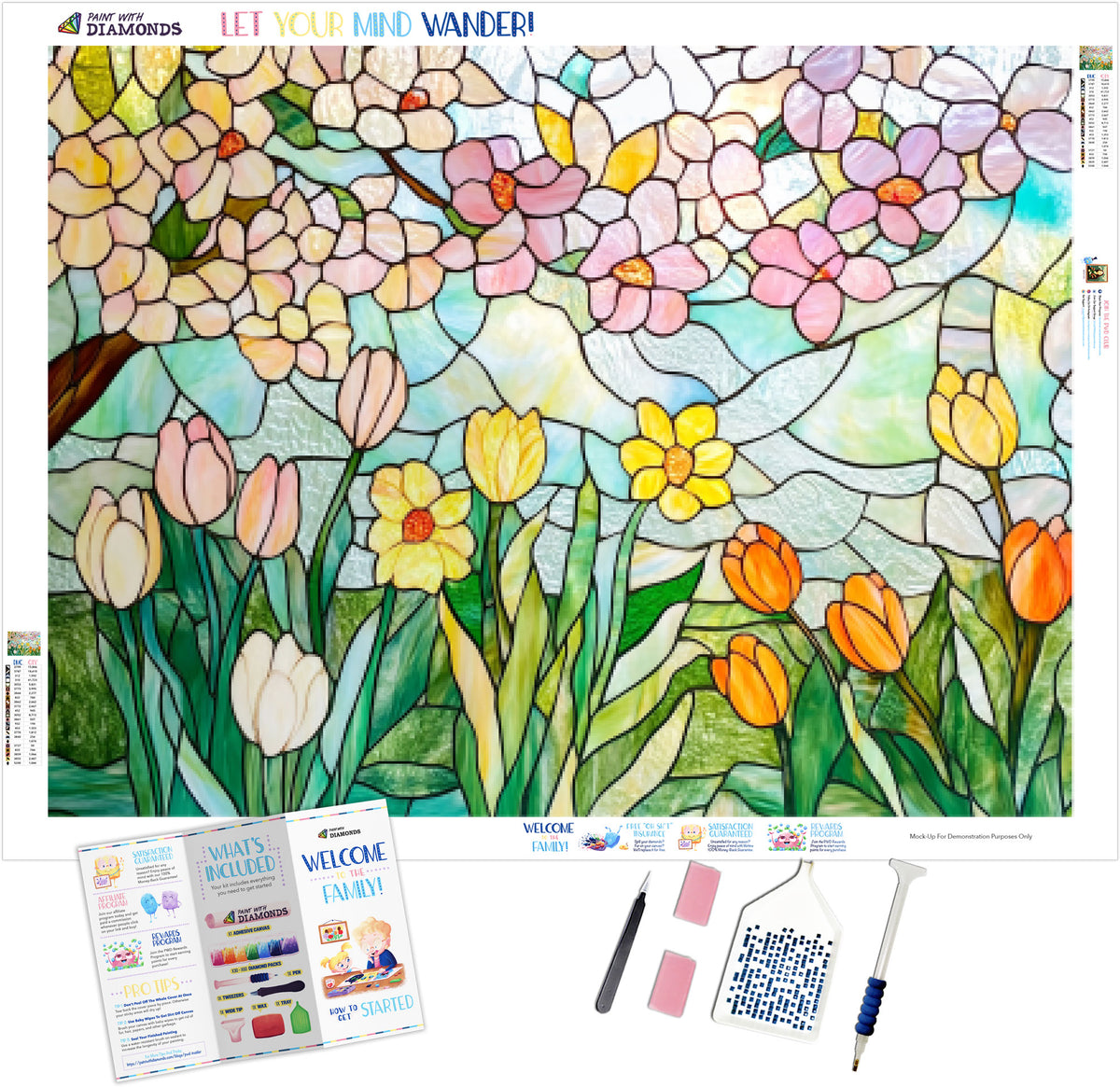 Whispers of Spring Official Diamond Painting Kit | Diamond Art | Paint ...